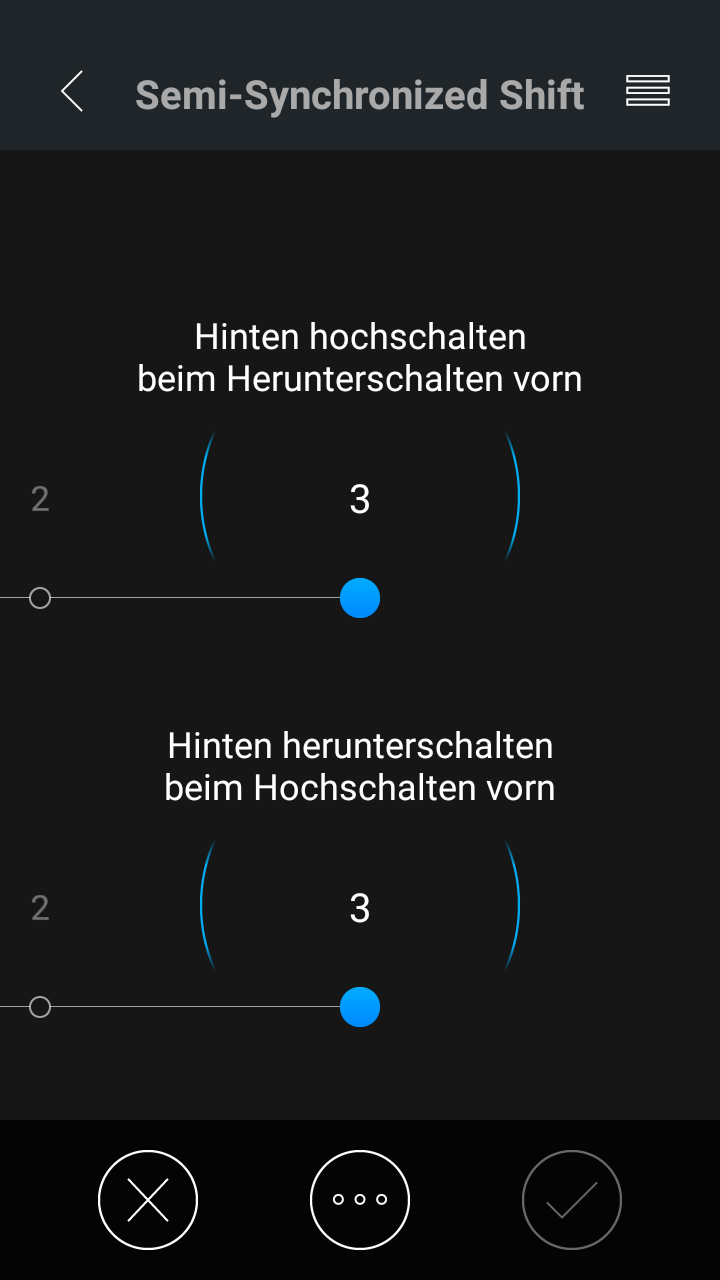 Shimano Di2 - Synchronized Shift selbst einstellen